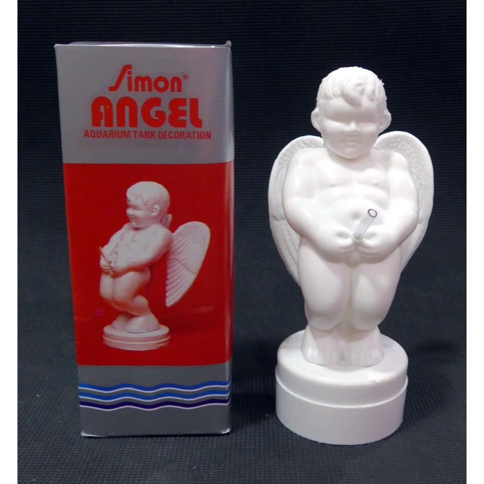 Simon Angel Aerated Aquarium Tank Decoration Hiasan Bentuk Malaikat ...