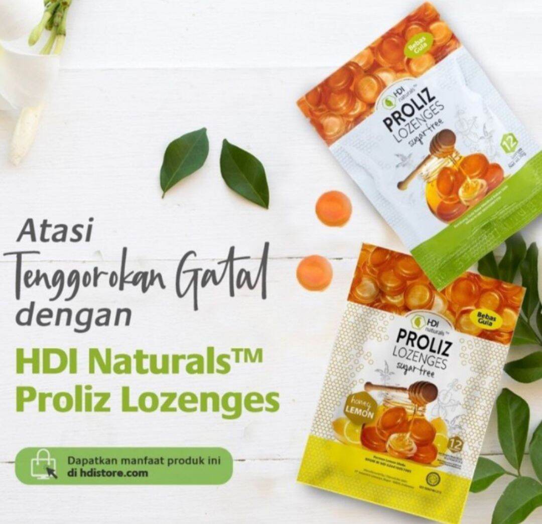 Permen Madu Proliz Lozenges / Permen mint Tenggorokan | Lazada Indonesia