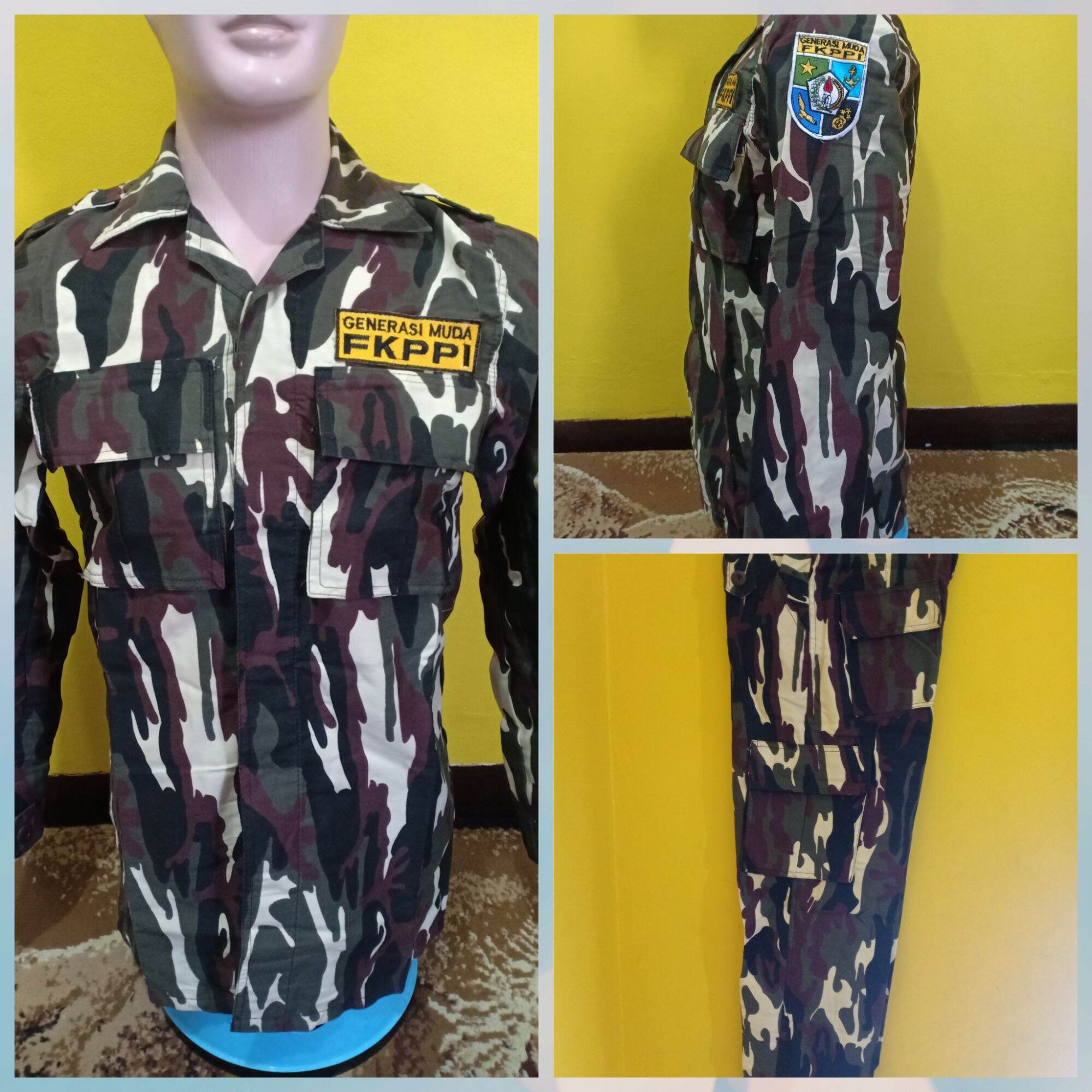 Setelan/Seragam Pdl Loreng GM Fkppi | Lazada Indonesia