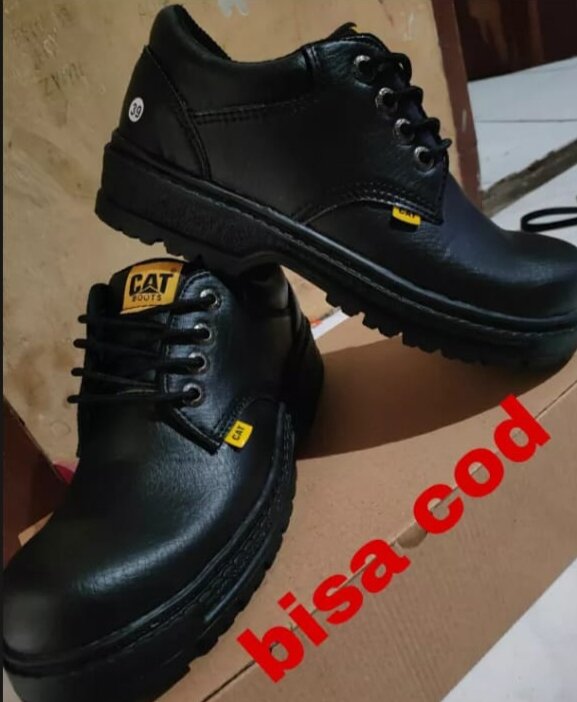 sepatu safety ujung besi sol sudah dijahit sepatu safety untuk kerja ...