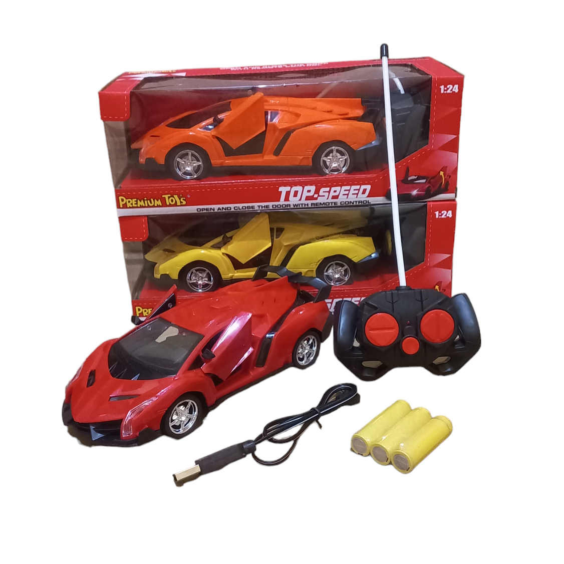 Mainan Anak Mobil Remote Lamborghini 1:24 / Mobil Remote Control ...