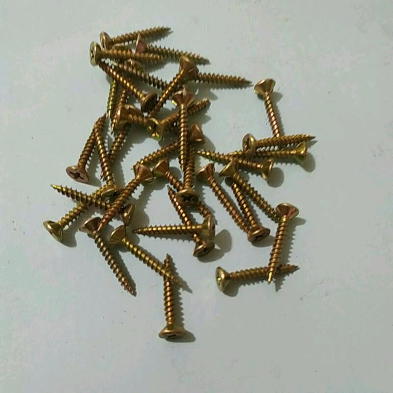 50 pcs skrup calsiboard skrup kalsi skrup GRC skrup calsi 6 x 1 ...