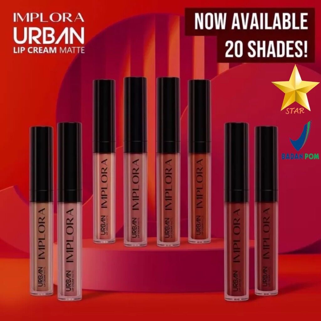 ASEMKAJKT - [ 20 RED GALA ] READY 20 WARNA Implora Urban Lip Cream ...