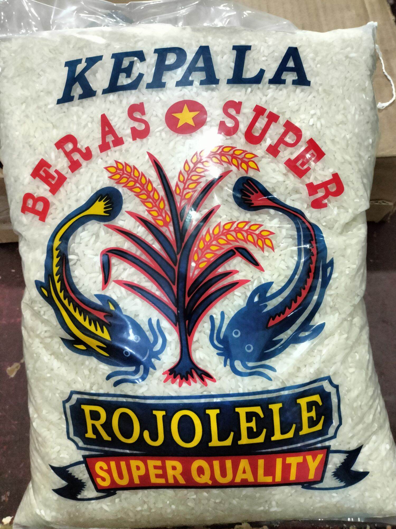 Beras rojolele 5kg / beras putih rojo lele / kepala beras super quality ...