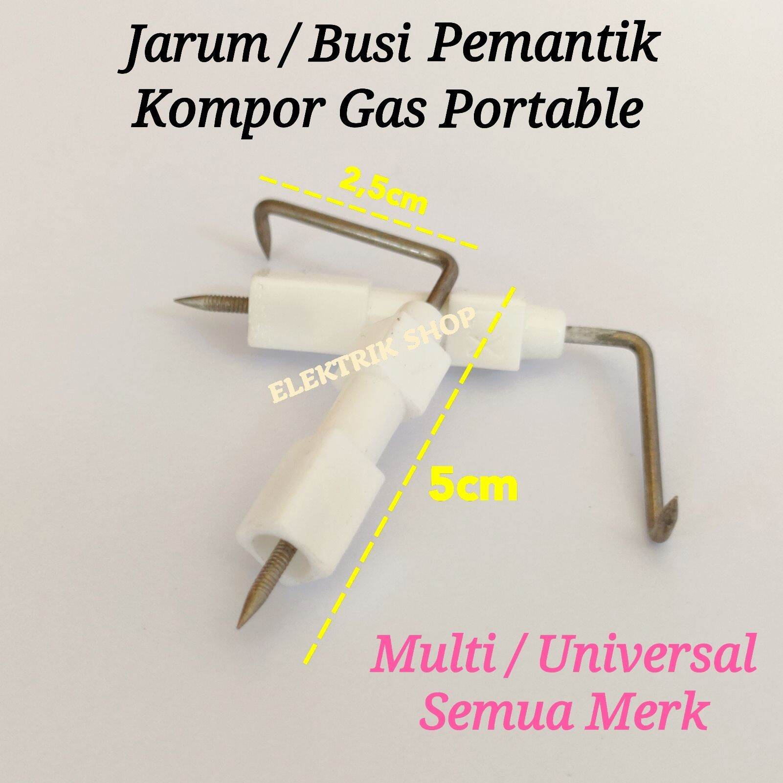 JARUM PEMANTIK KERAMIK / BUSI PEMANTIK UNTUK KOMPOR GAS PORTABLE MULTI ...