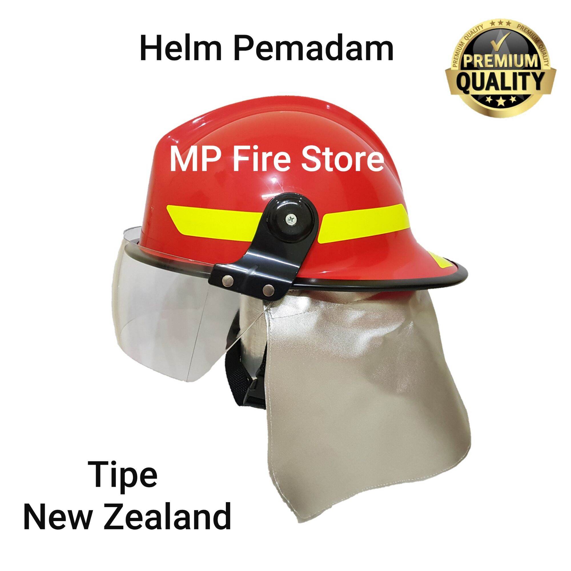 FIRE HELMET HELM DAMKAR MERAH PEMADAM KEBAKARAN NEW ZEALAND SCOTLIGHT ...