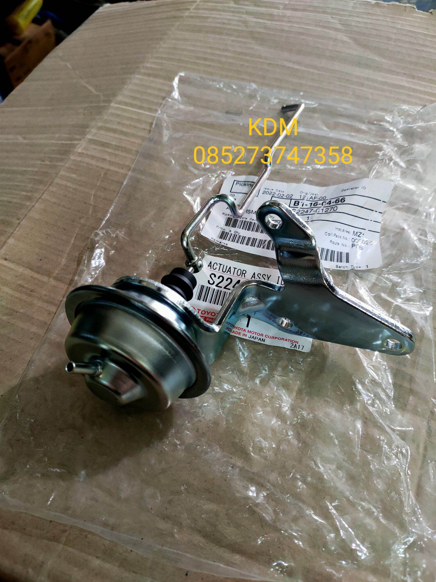 Actuator Injeksi Pump atau Vacum Injeksi Pump Toyota Dyna 115 110 125 ...