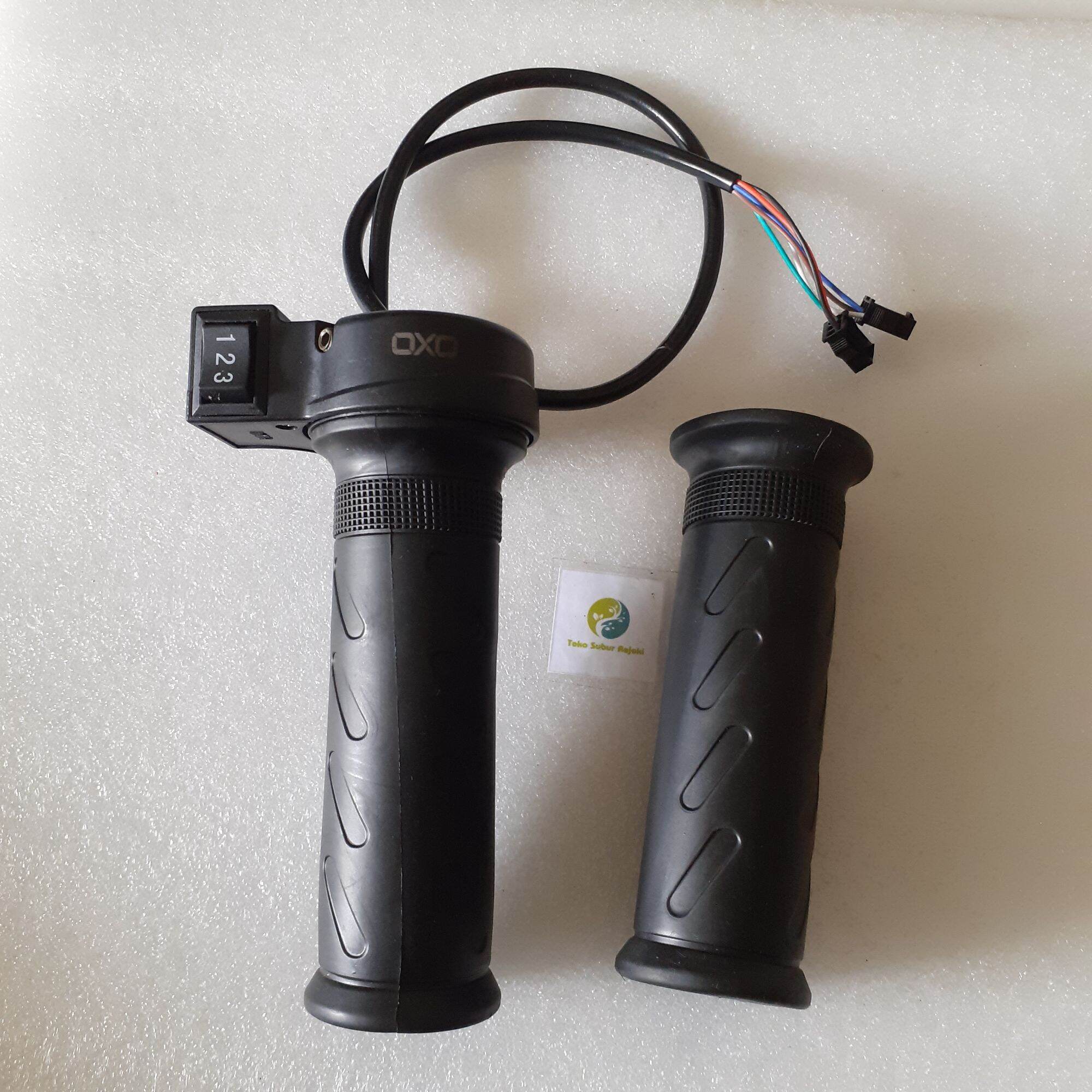 Gas sepeda listrik hendel handle grip 1 dan 3 kecepatan untuk semua ...