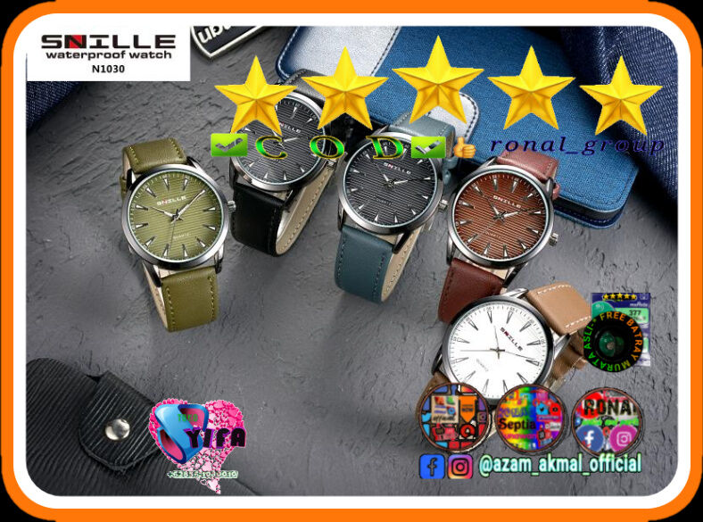 SNILLE WATERPROOF WATCH | Lazada Indonesia