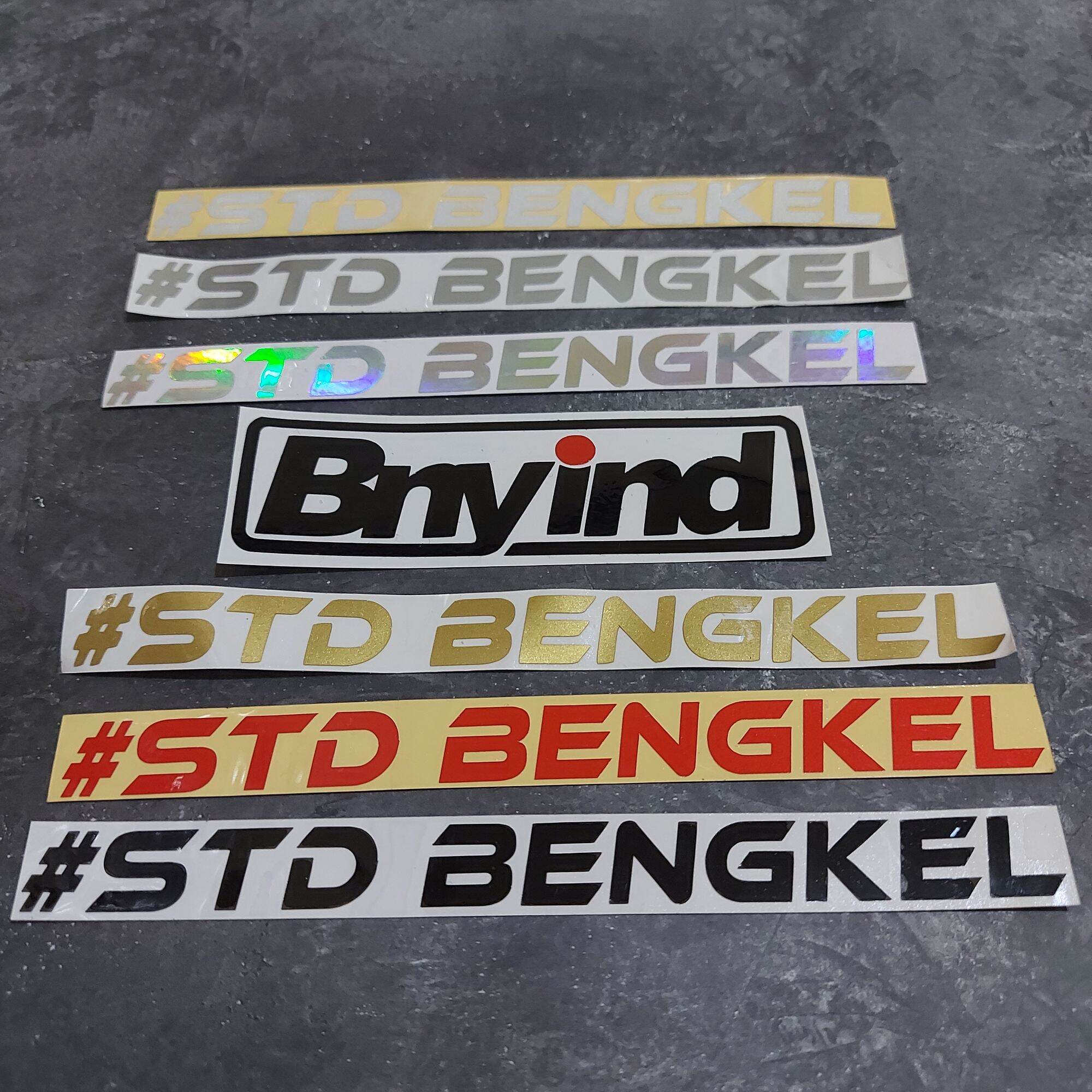 STICKER STD BENGKEL CUTTING | Lazada Indonesia