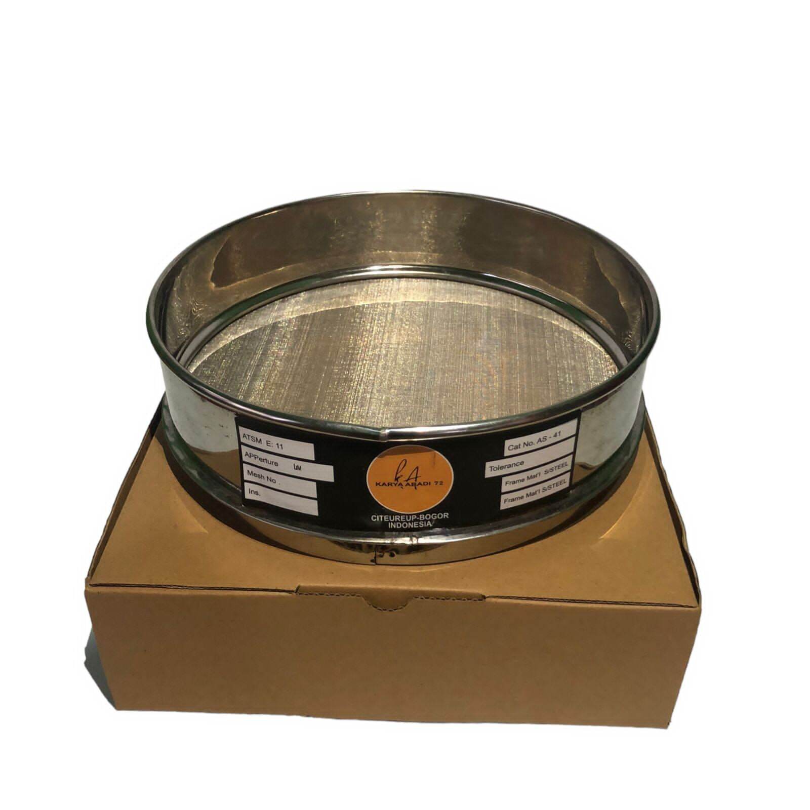 Sieve Test analys Ayakan Bahan Stainless Ukuran Diameter 20cm Varian ...