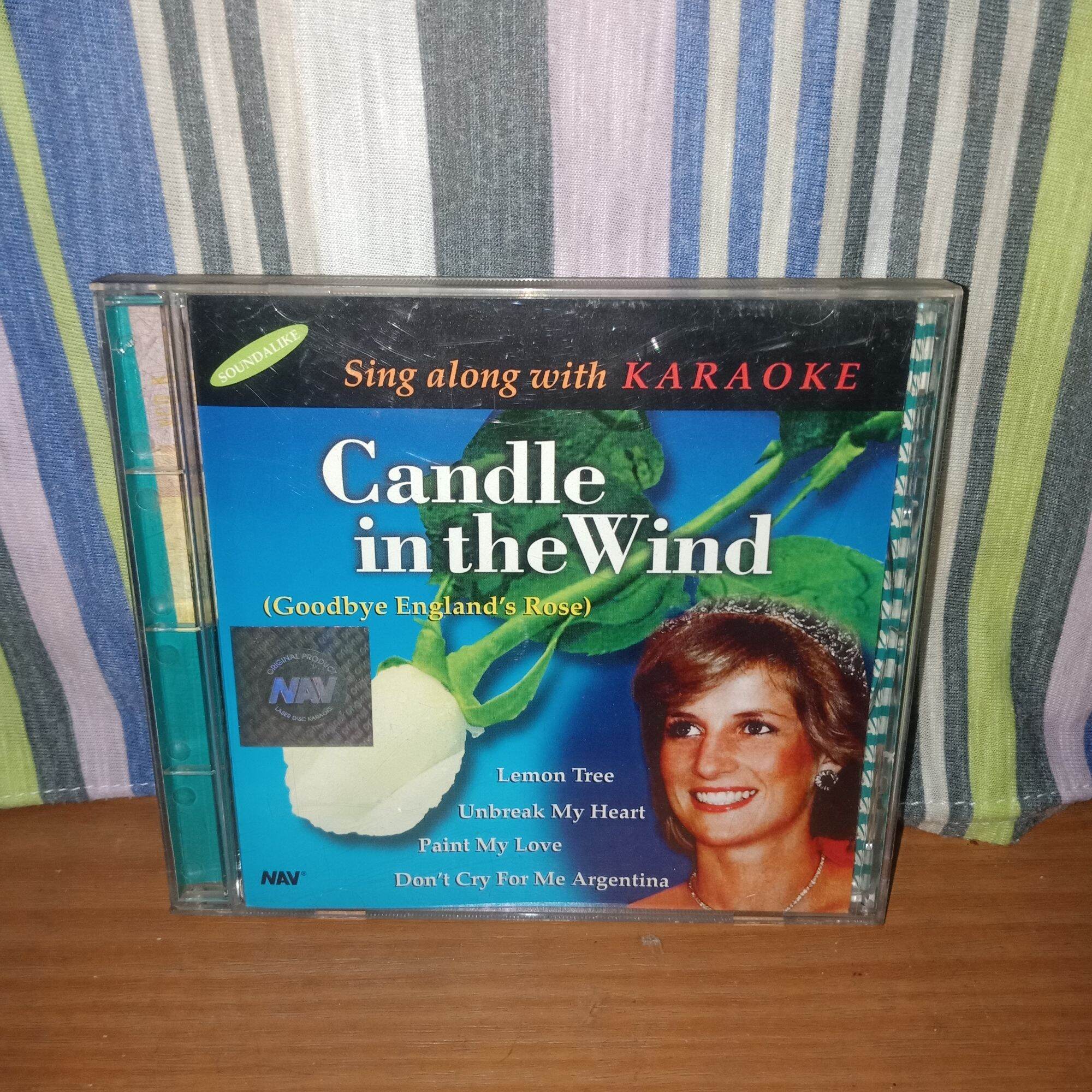 kaset vcd musik sing along with karaoke candle in the wind | Lazada ...
