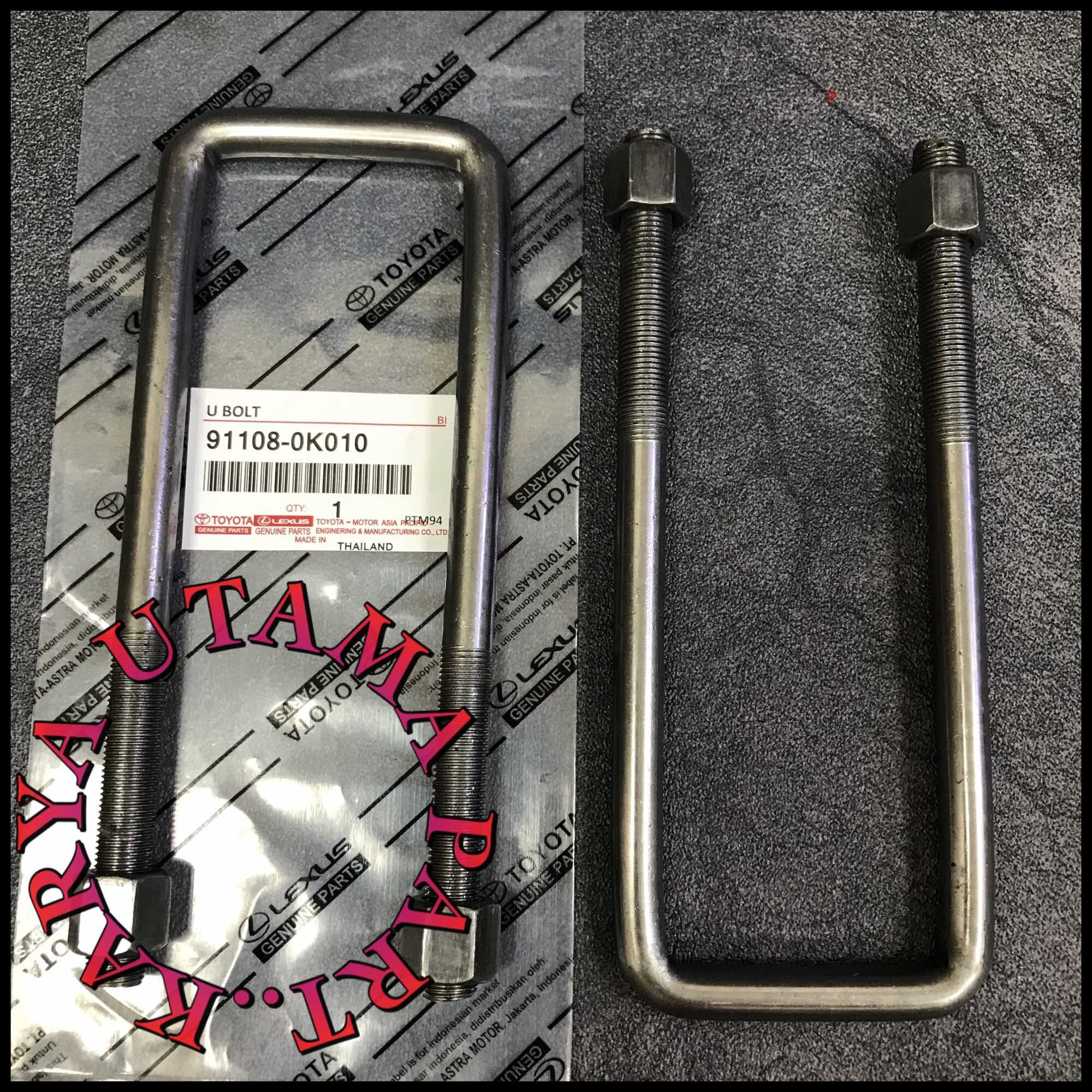 U Bolt Spring U Bolt Toyota Hilux Double Cabin Vigo 91108-OK010/90117 ...