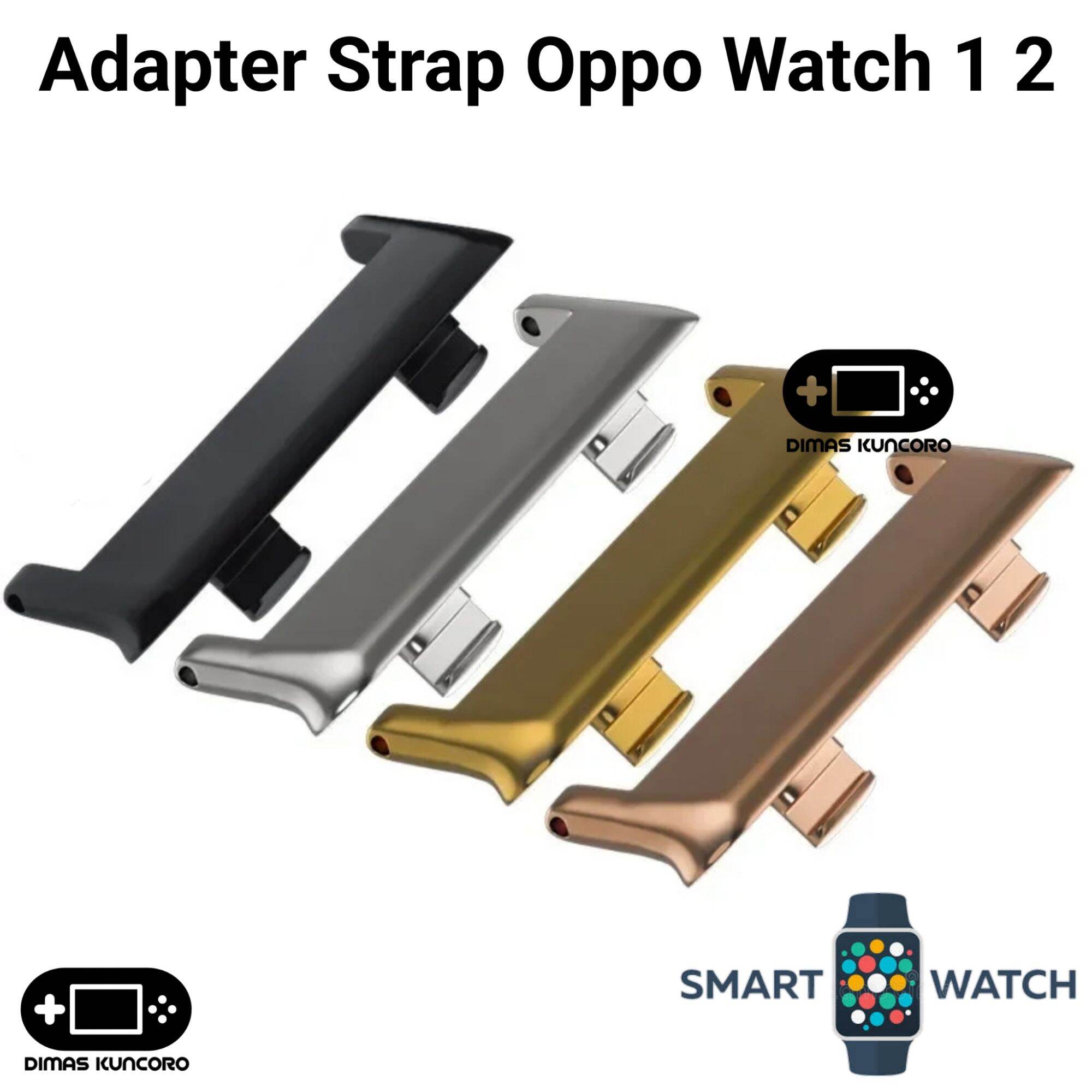 Adapter Strap Oppo Watch 1 2 conector sambungan 41mm 42mm 46mm ...