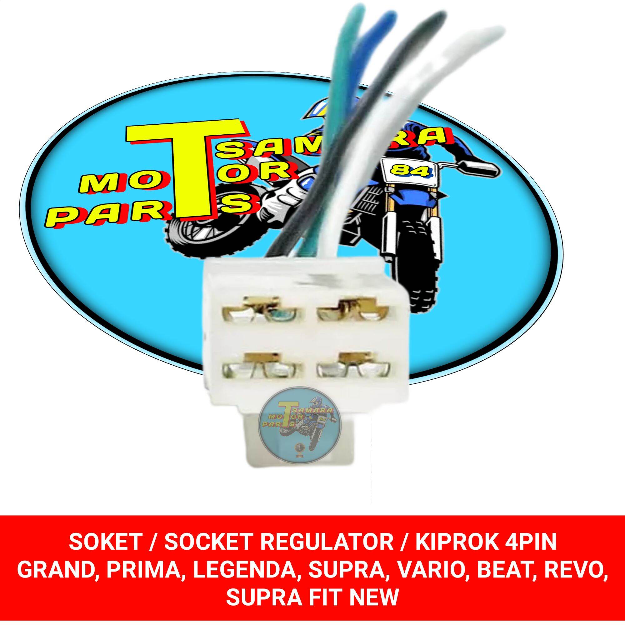 SOKET SOCKET KIPROK REGULATOR HONDA ASTREA PRIMA, GRAND, SUPRA X LAMA ...