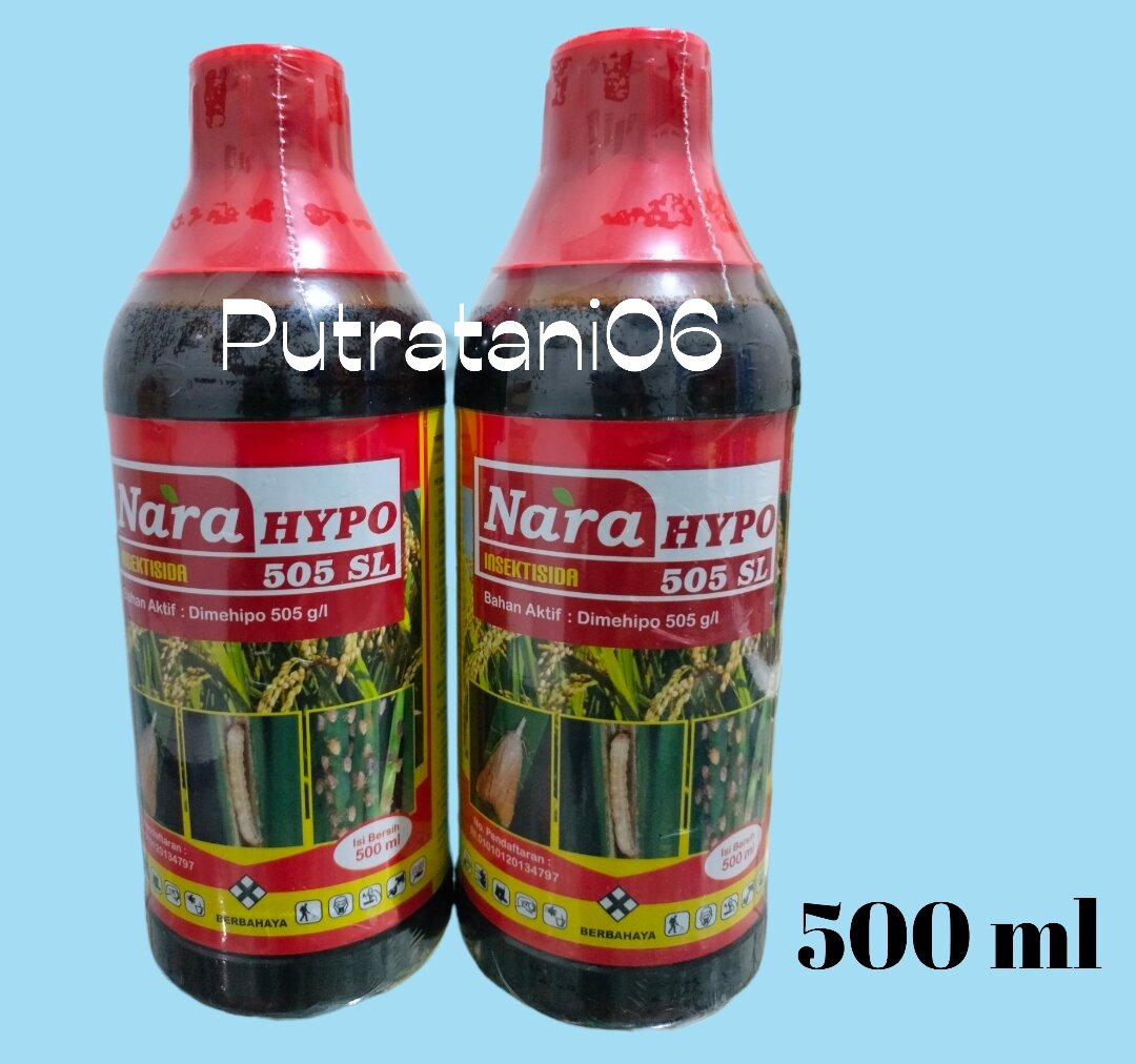 Insektisida NARAHYPO 505 SL 500ml Nara hypo Bahan Aktif Dimehipo Pembasmi Hawa Wereng Coklat ...