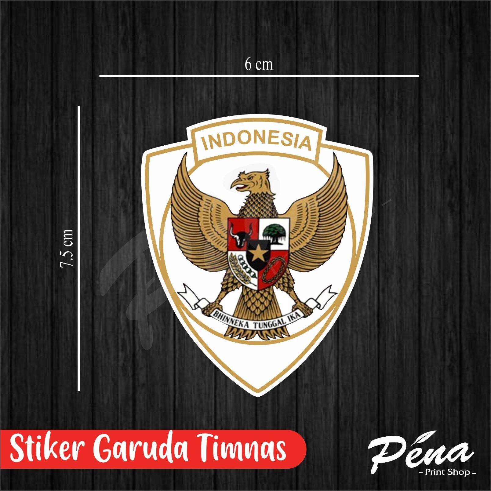 Stiker Logo Garuda Indonesia Pancasila / Stiker Garuda Timnas Merah ...