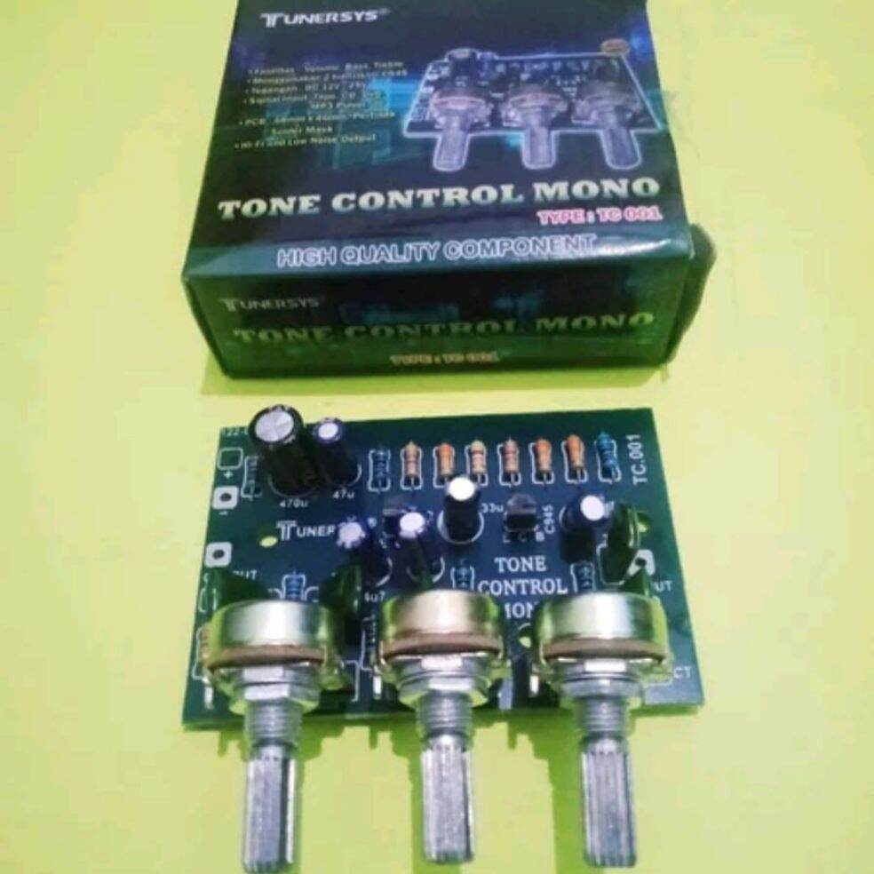 Tone Control Mono 2 transistor TC 001 control power | Lazada Indonesia