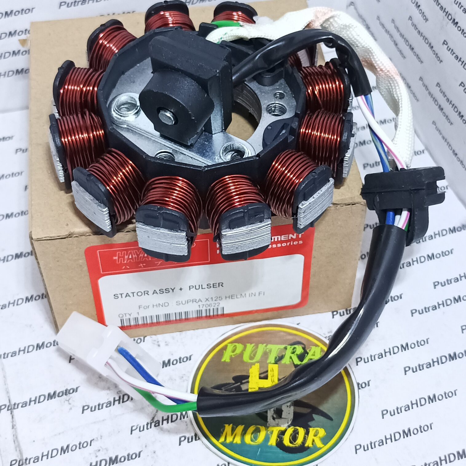 SPULL KOMPLIT SET PULSER STATOR ASSY HONDA SUPRA X 125 HELM IN FI INJEKSI | Lazada Indonesia