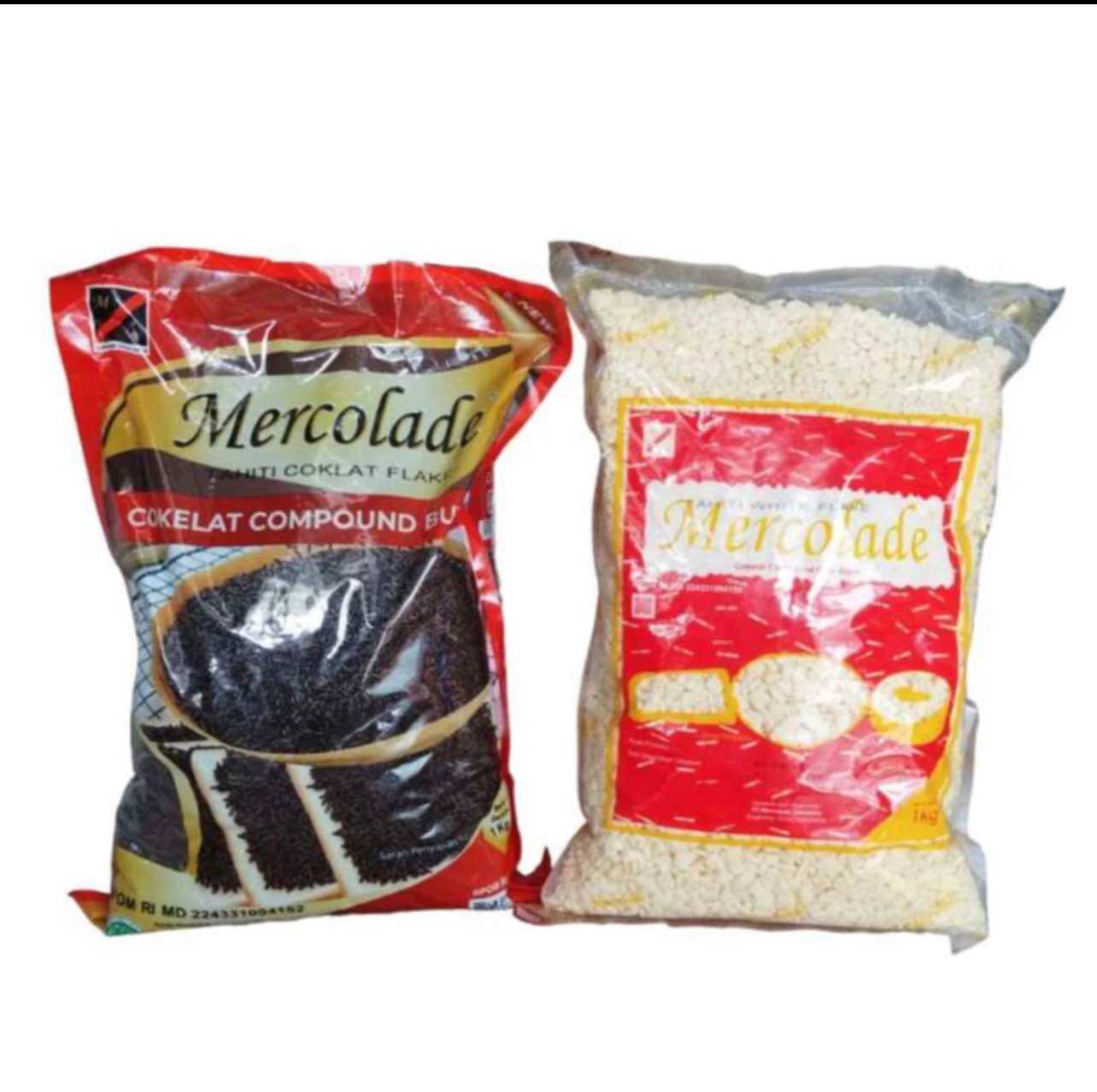 Mercolade Tahiti Coklat / White Flake 1KG | Lazada Indonesia