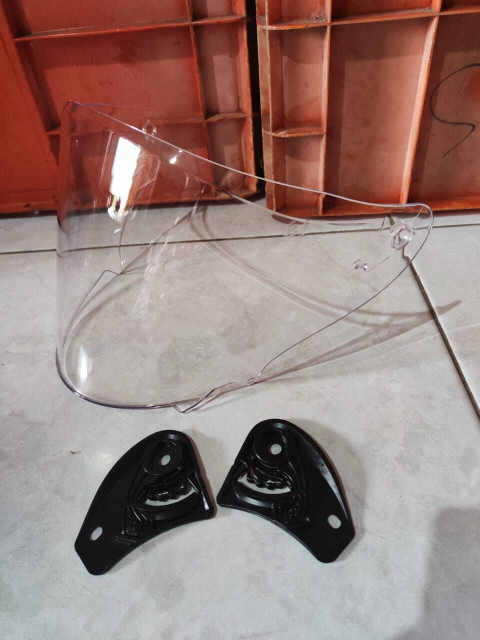 Flat Visor KYT Kyoto Kaca Helm KYT Kyoto INK Dynamic | Lazada Indonesia