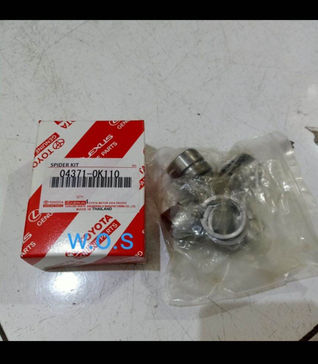 cross joint hilux Vigo Fortuner Innova 04371-0K110 type B | Lazada ...