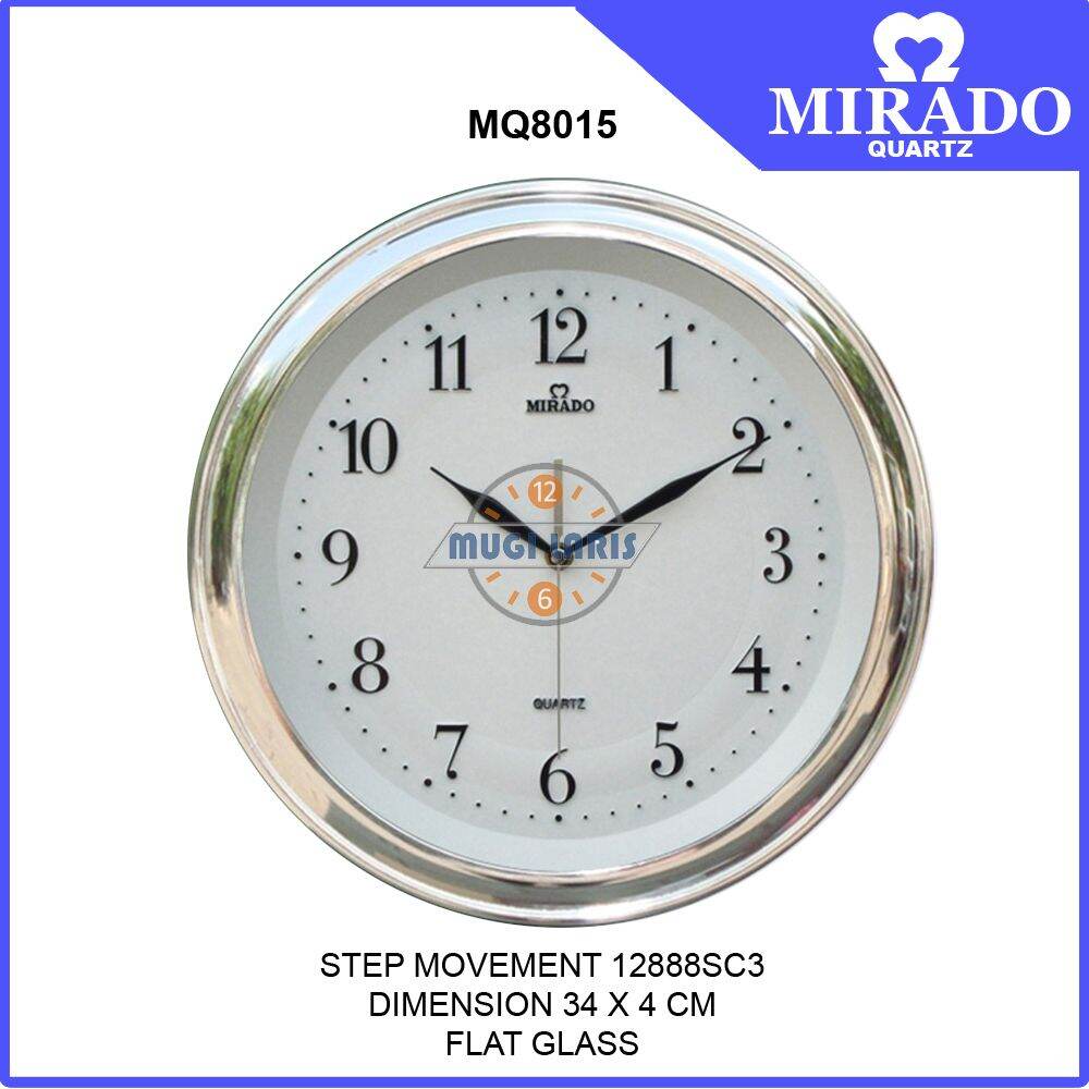Jam dinding MIRADO MQ-8015 | Lazada Indonesia