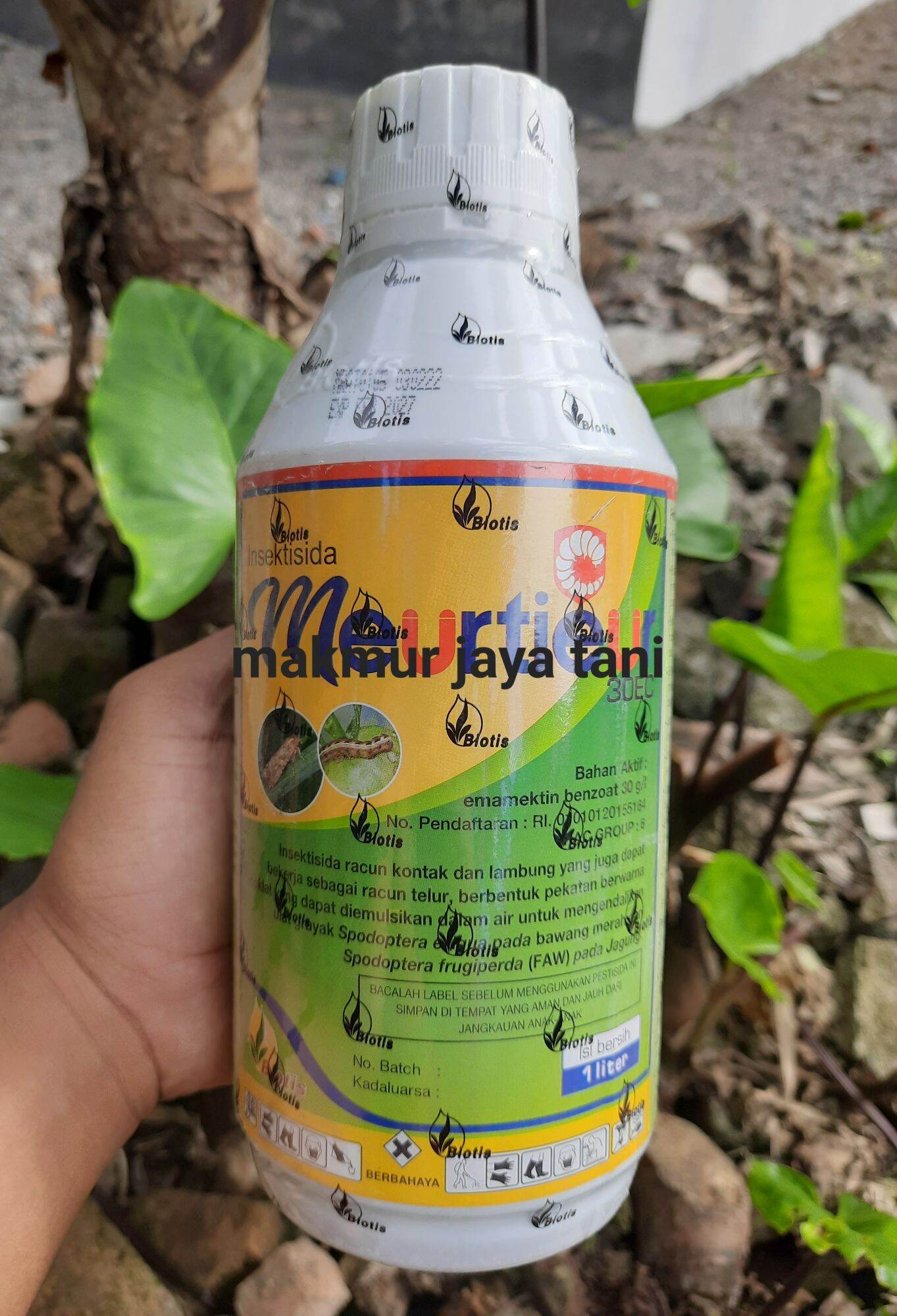 OBAT ULAT MEURTEUR 30 EC KEMASAN 1 LITER INSEKTISIDA SANGAT AMPUH ...