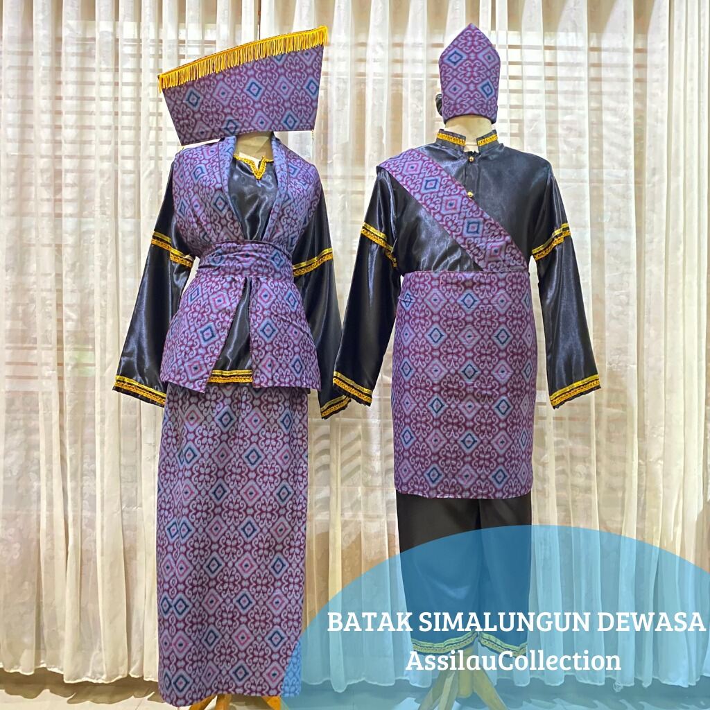 Pakaian Tradisional Batak Simalungun//Baju Adat Batak Simalungun ...