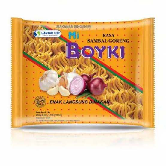 Mie Boyki - mie siap makan - jajan jadul | Lazada Indonesia