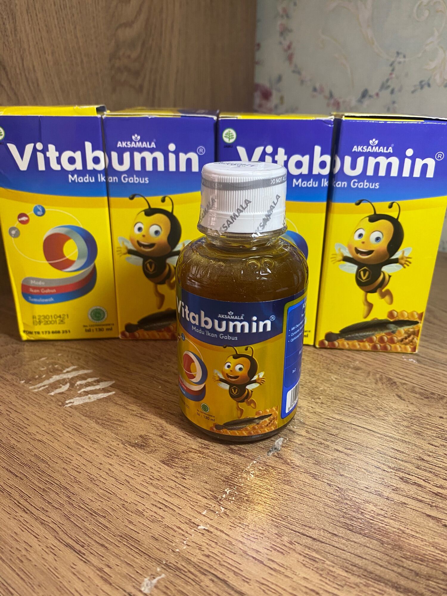 VITABUMIN 130ml , Penambah napsu makan anak , Madu vitamin , Madu gemuk ...