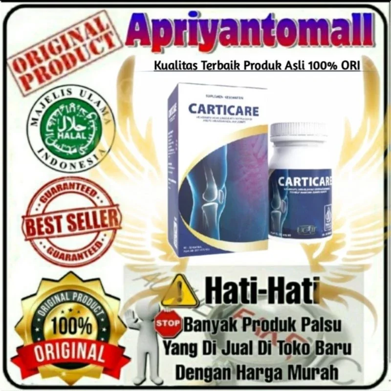 Carticare Suplemen Nyeri Sendi Asli Original - Carticare Obat ...