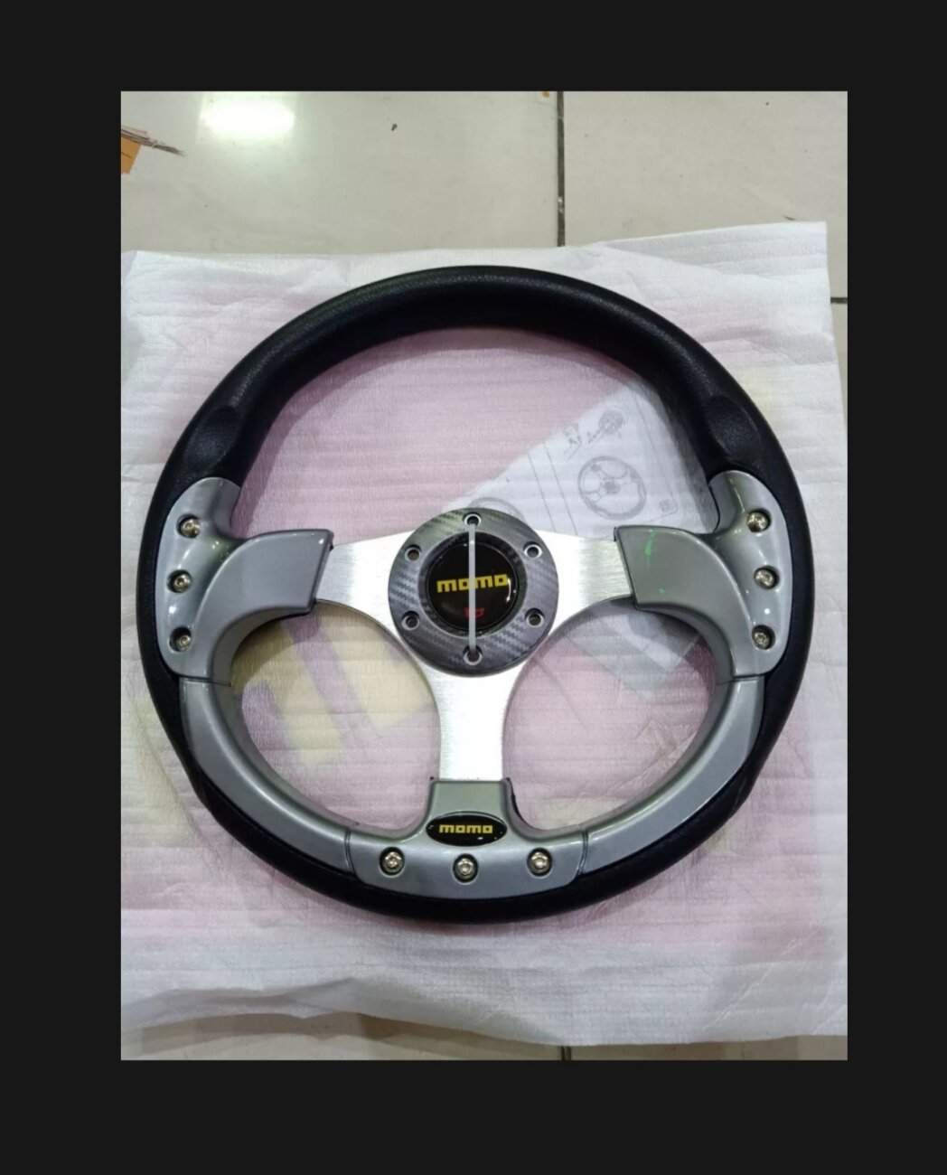 setir racing momo ukuran 13 inch untuk toyota avanza | Lazada Indonesia