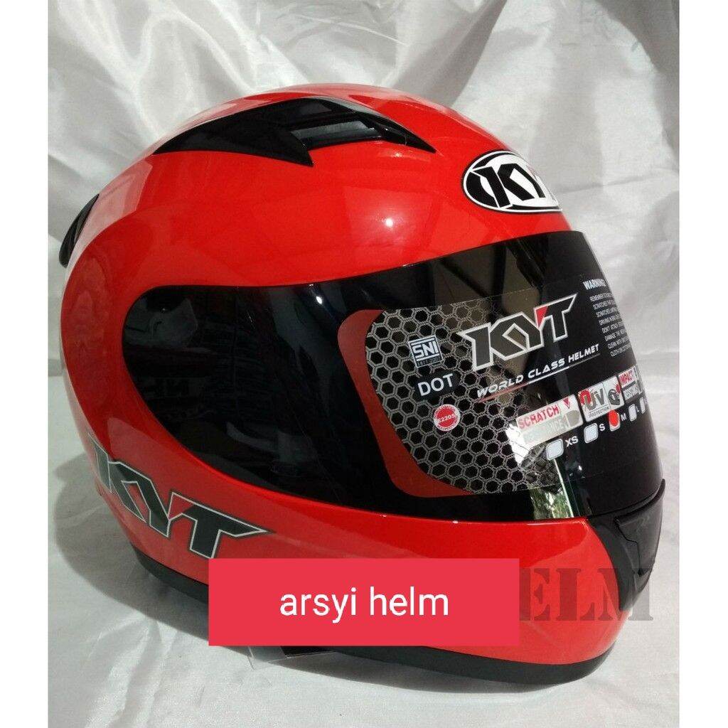HELM KYT R10 SOLID ALL VARIANT ORIGINAL | Lazada Indonesia