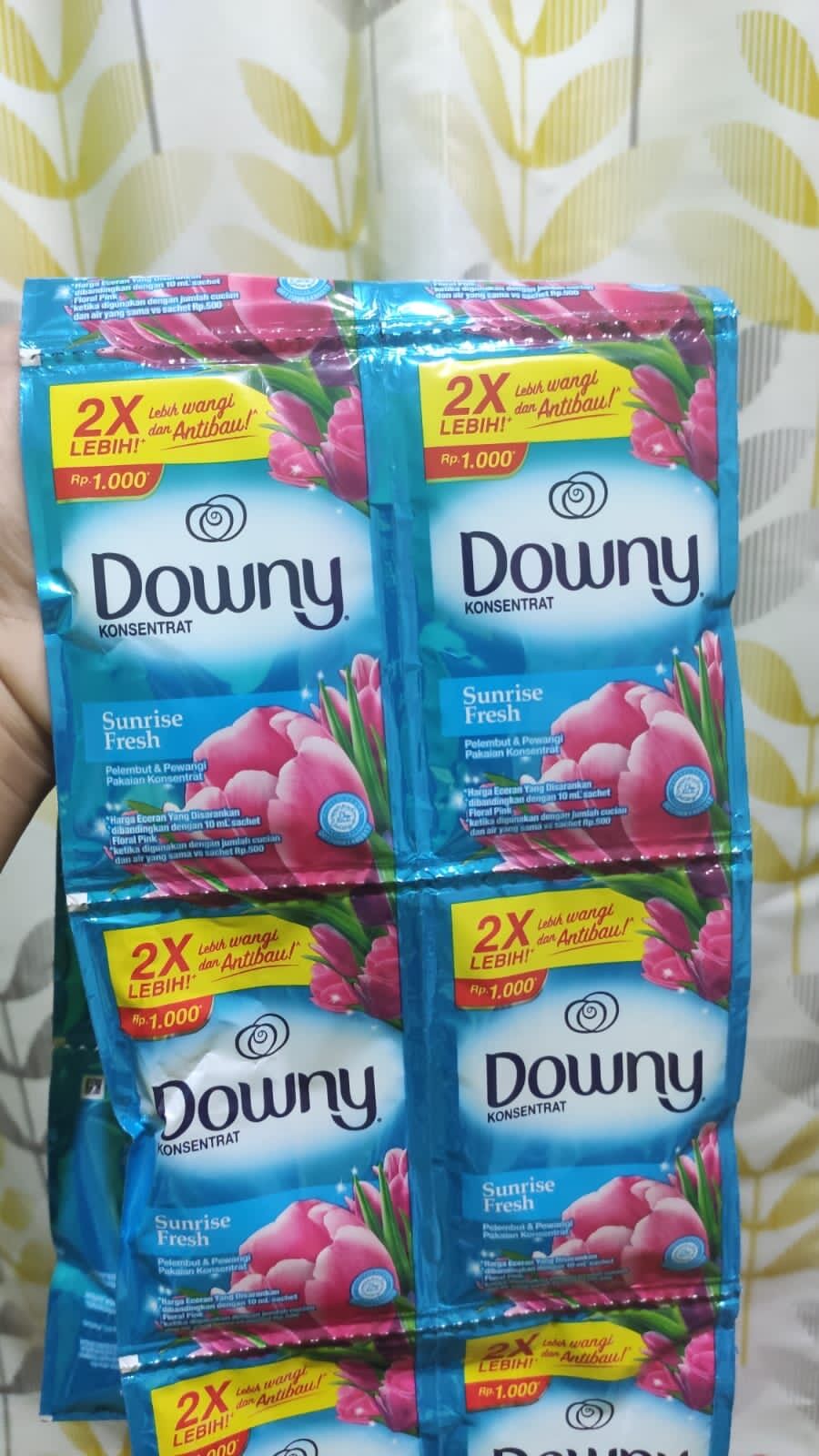 Downy Sachet Sunrise Fresh 1000 x 12 | Lazada Indonesia