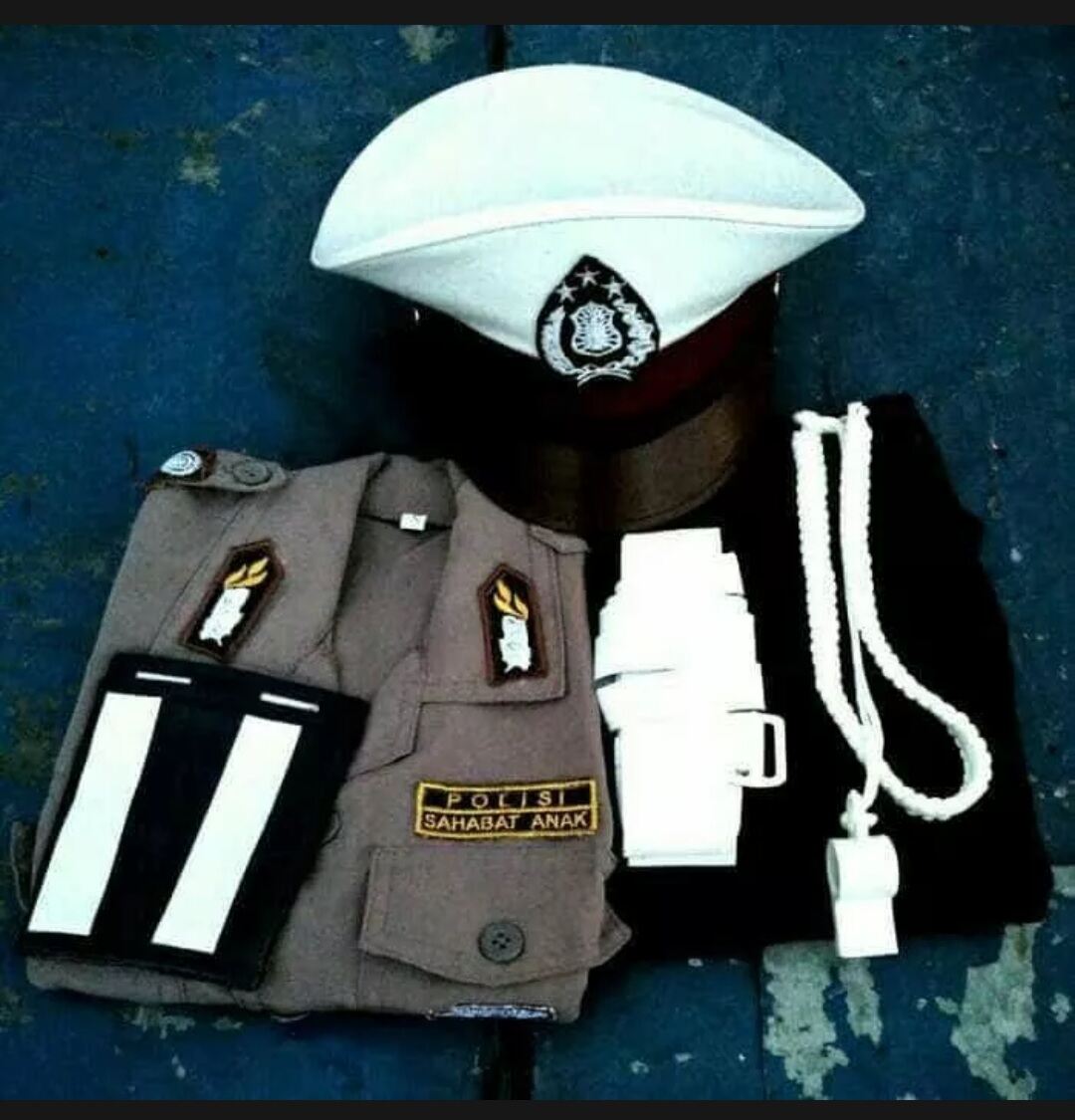 SERAGAM BAJU POLISI ANAK | Lazada Indonesia