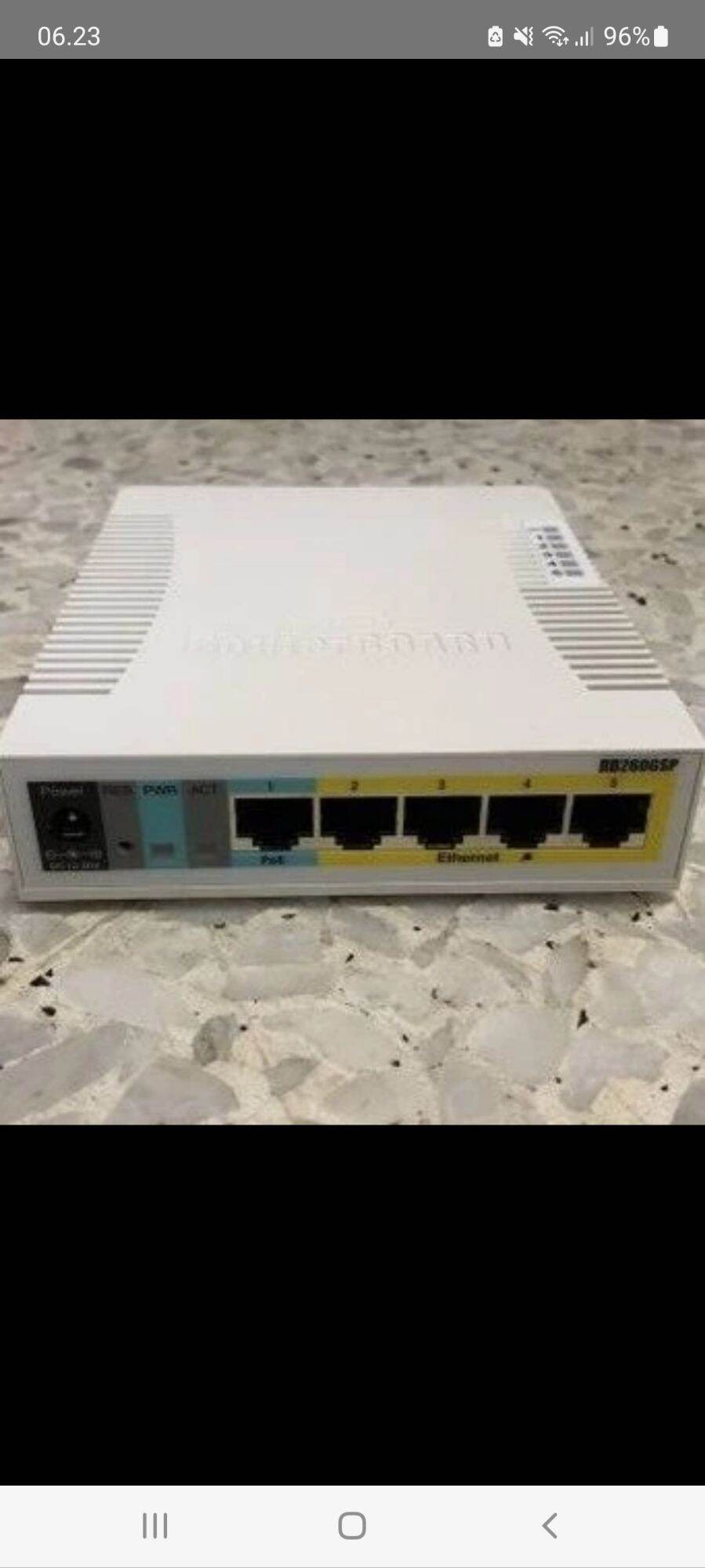 mikrotik rb260gsp mikrotik gigabyte poe router | Lazada Indonesia