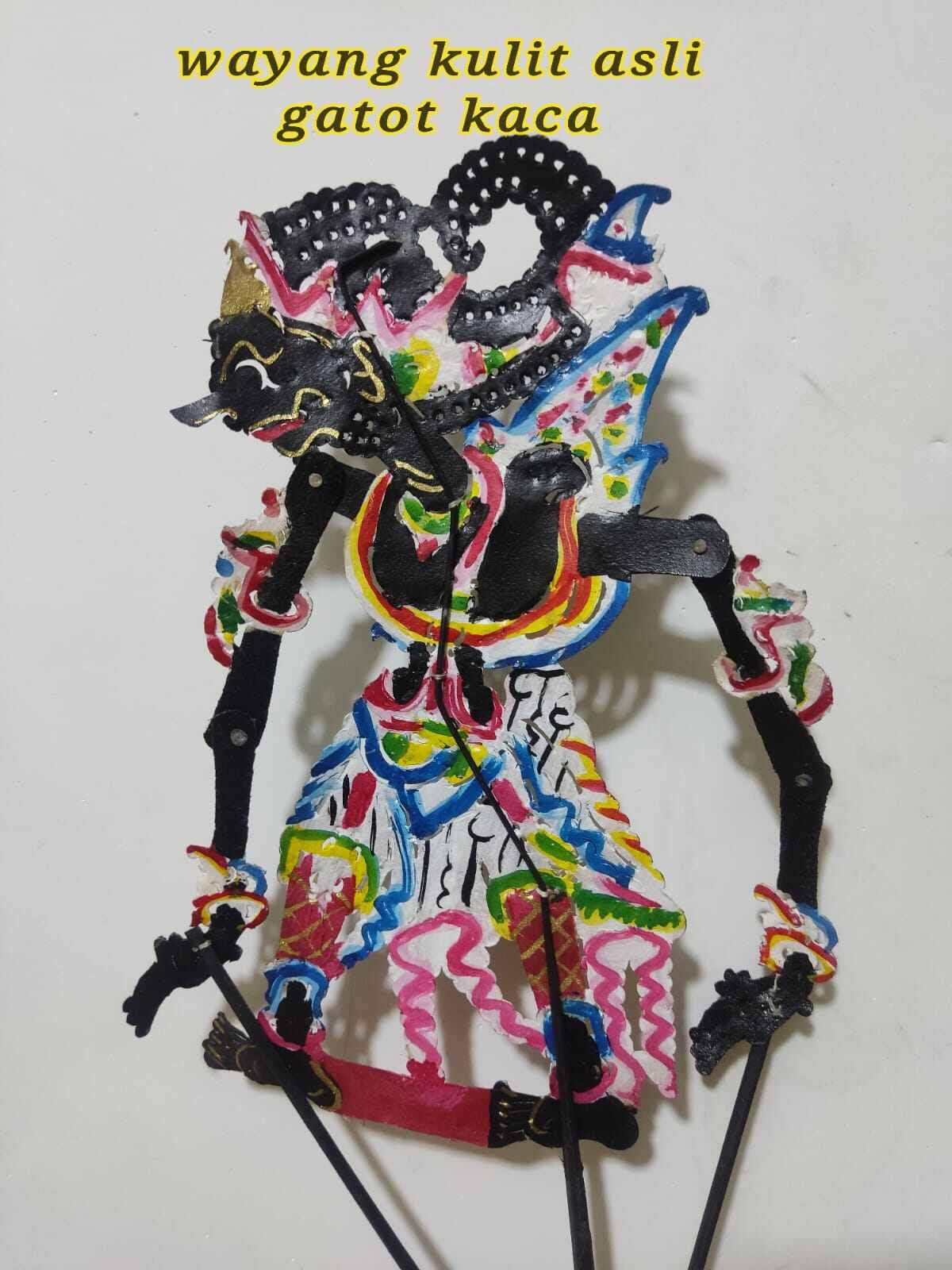 wayang kulit asli Gatot kaca | Lazada Indonesia
