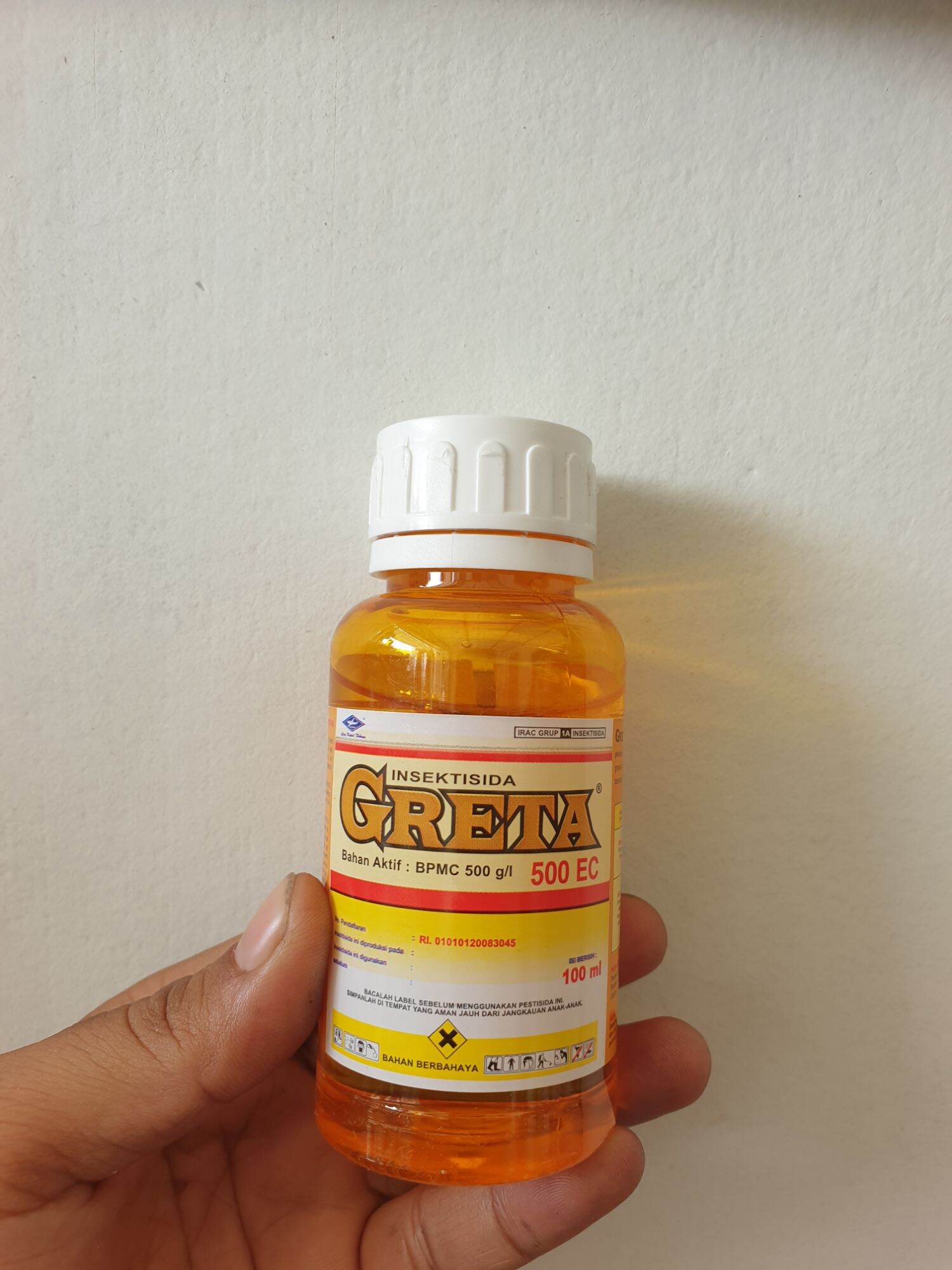 insektisida greta 100ml obat hama walang sangit, wereng, ulat grayak ...