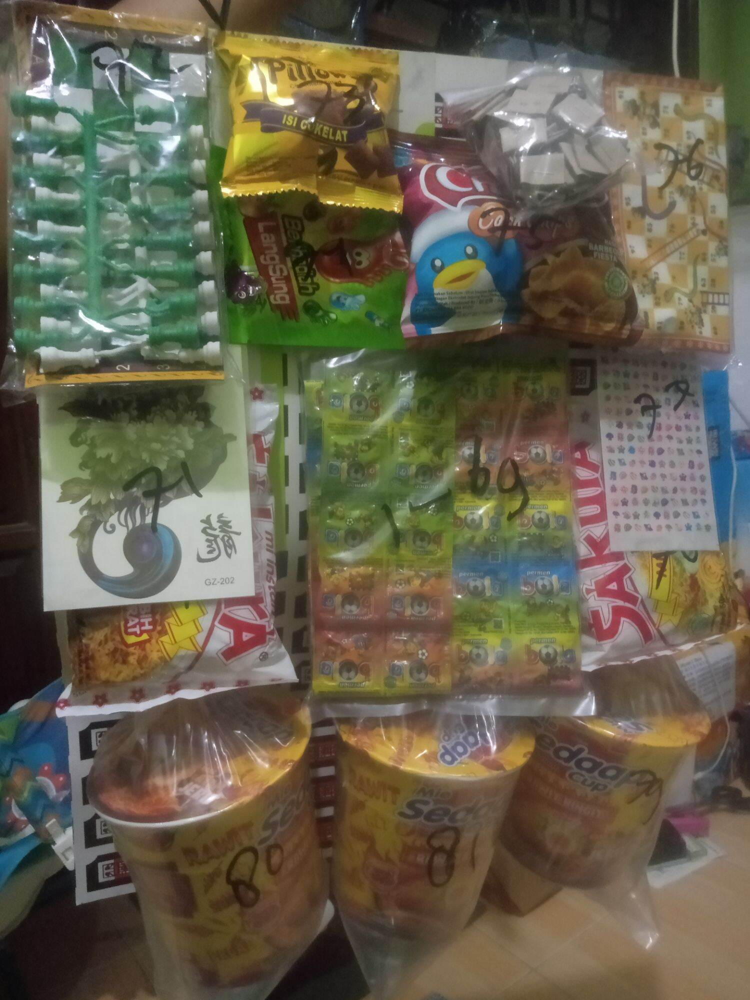 Mainan Warung Anak Cabutan Pasangan SedapCup 80pcs | Lazada Indonesia