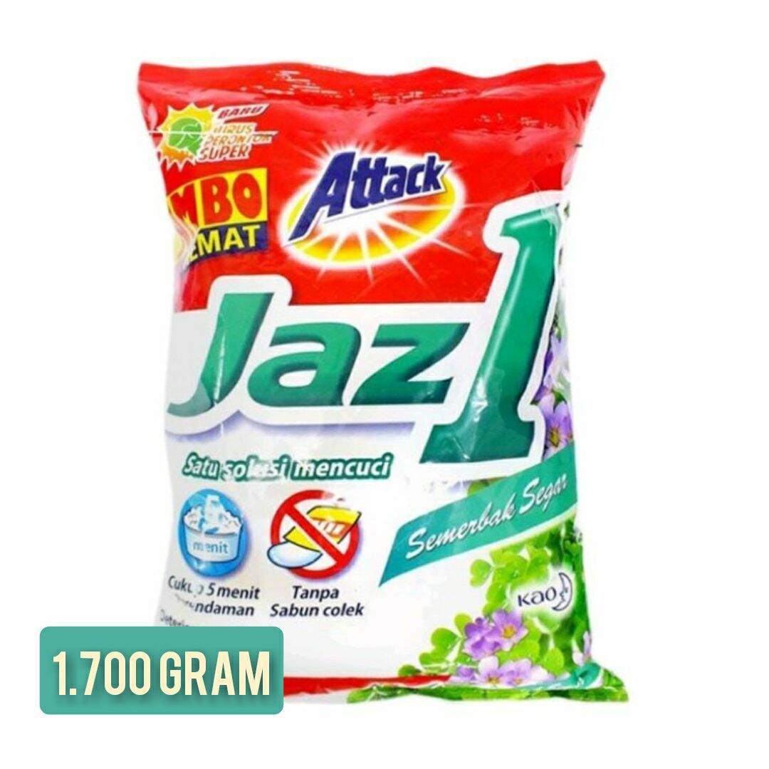 DETERGENT JAZ 1 BERAT 1700 GRAM 1.7 KG | Lazada Indonesia