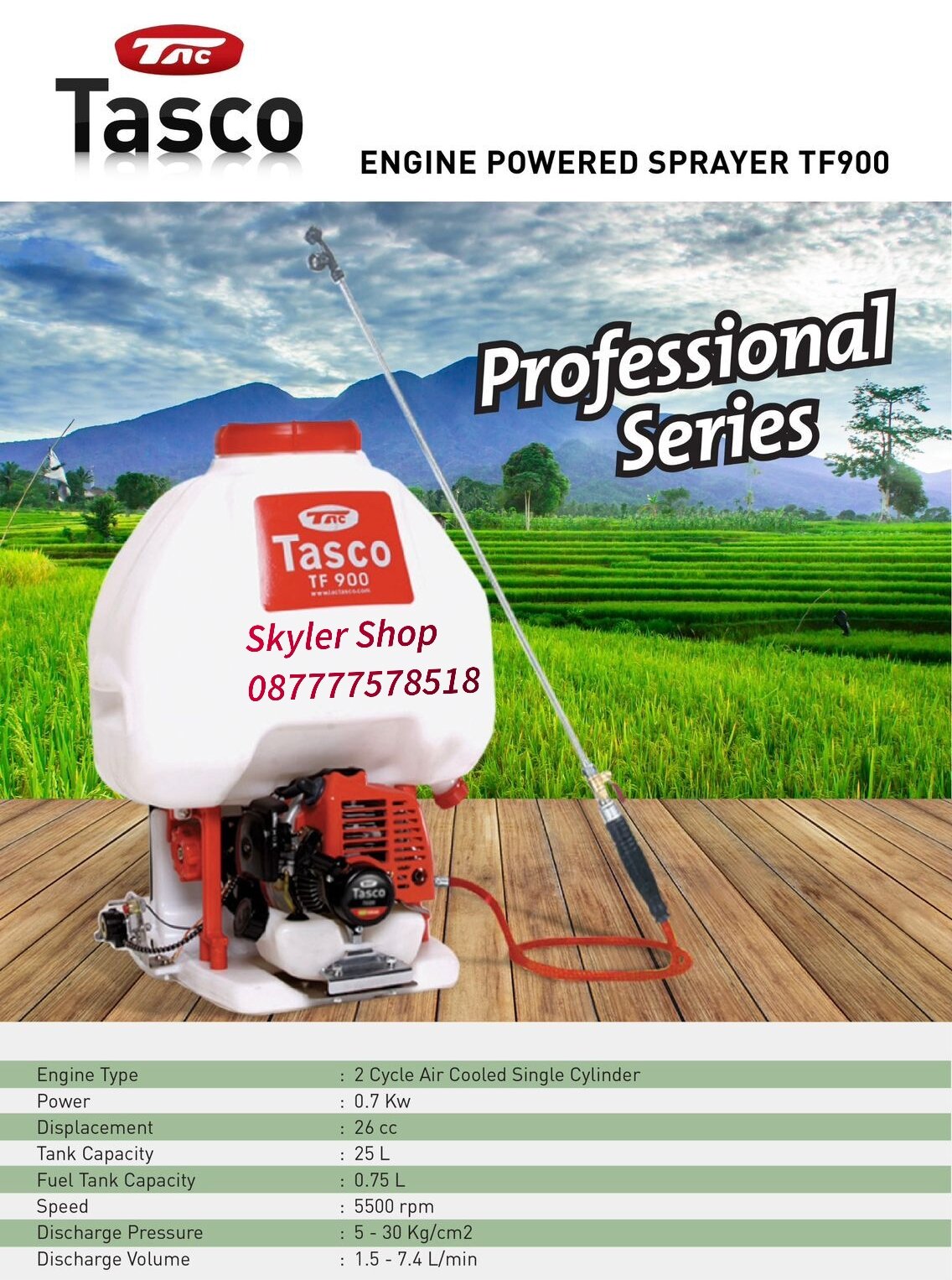 Sprayer Engine Tasco TF 900 | Lazada Indonesia