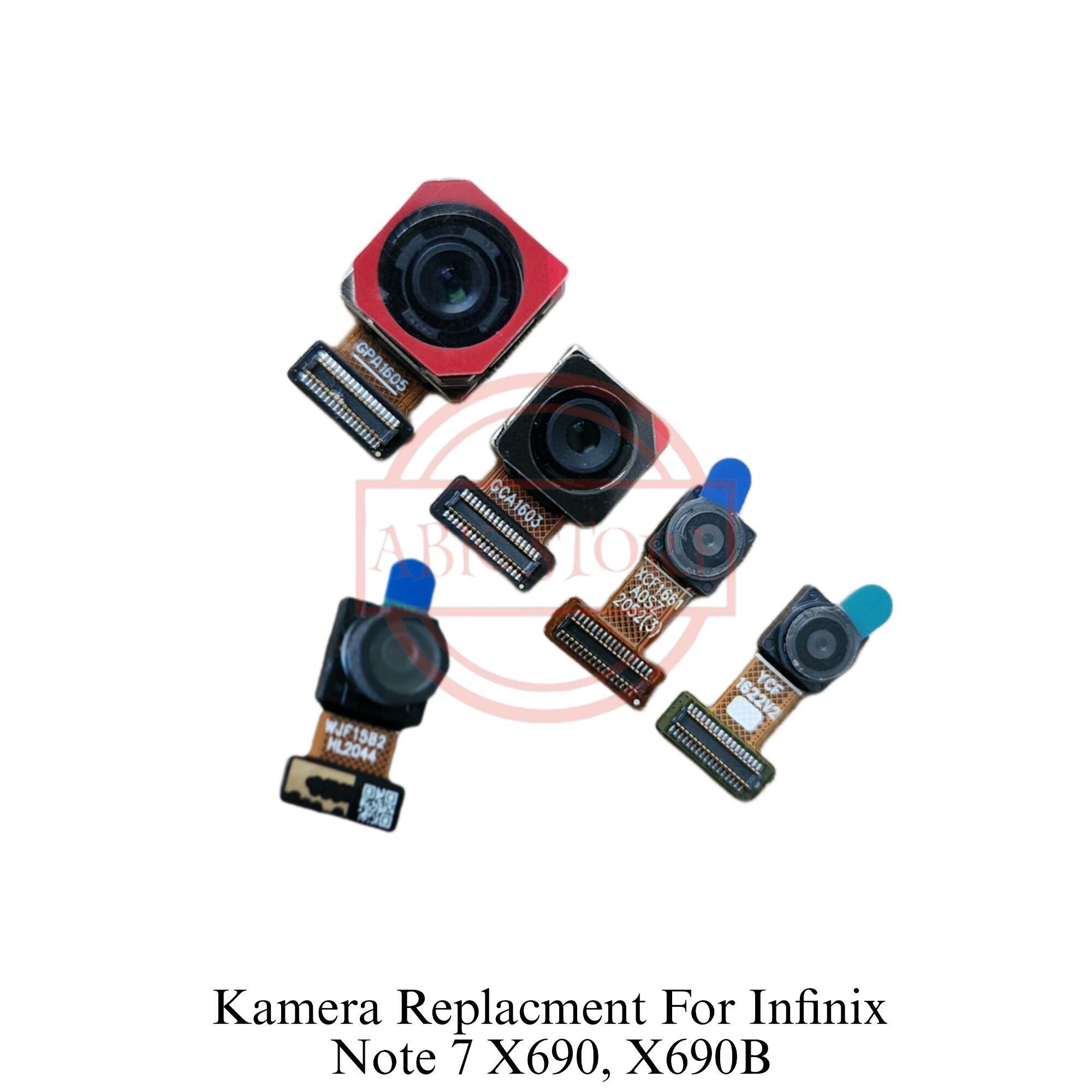 KAMERA DEPAN BELAKANG INFINIX NOTE 7 X690, X690B FRONT / BACK CAMERA ...