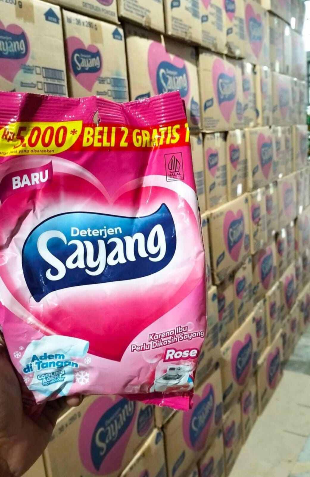 DETERJEN SAYANG 5000AN 1 DUS ISI 36PCS | Lazada Indonesia