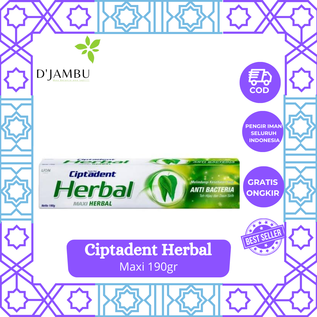 Ciptadent Herbal 190gr | Lazada Indonesia