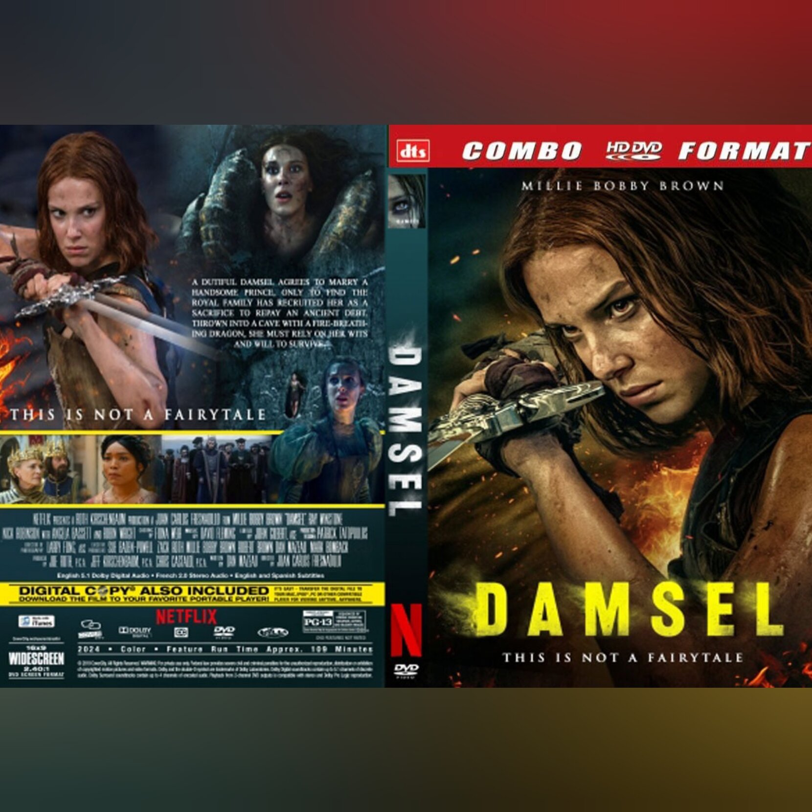 Dvd Film Damsel (2024) | Lazada Indonesia