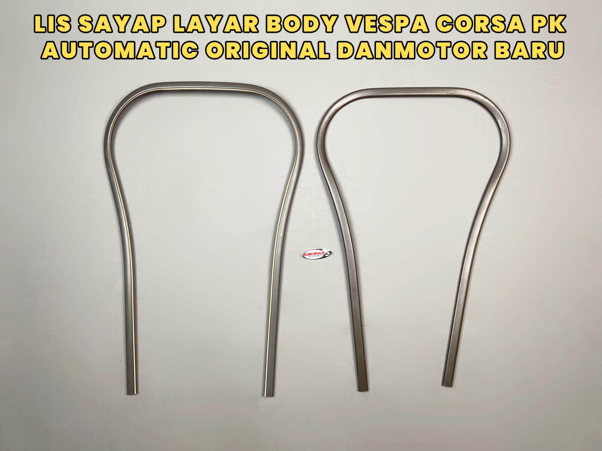 LIST LIS SAYAP LAYAR BODY VESPA CORSA PK AUTOMATIC ORIGINAL DANMOTOR ...
