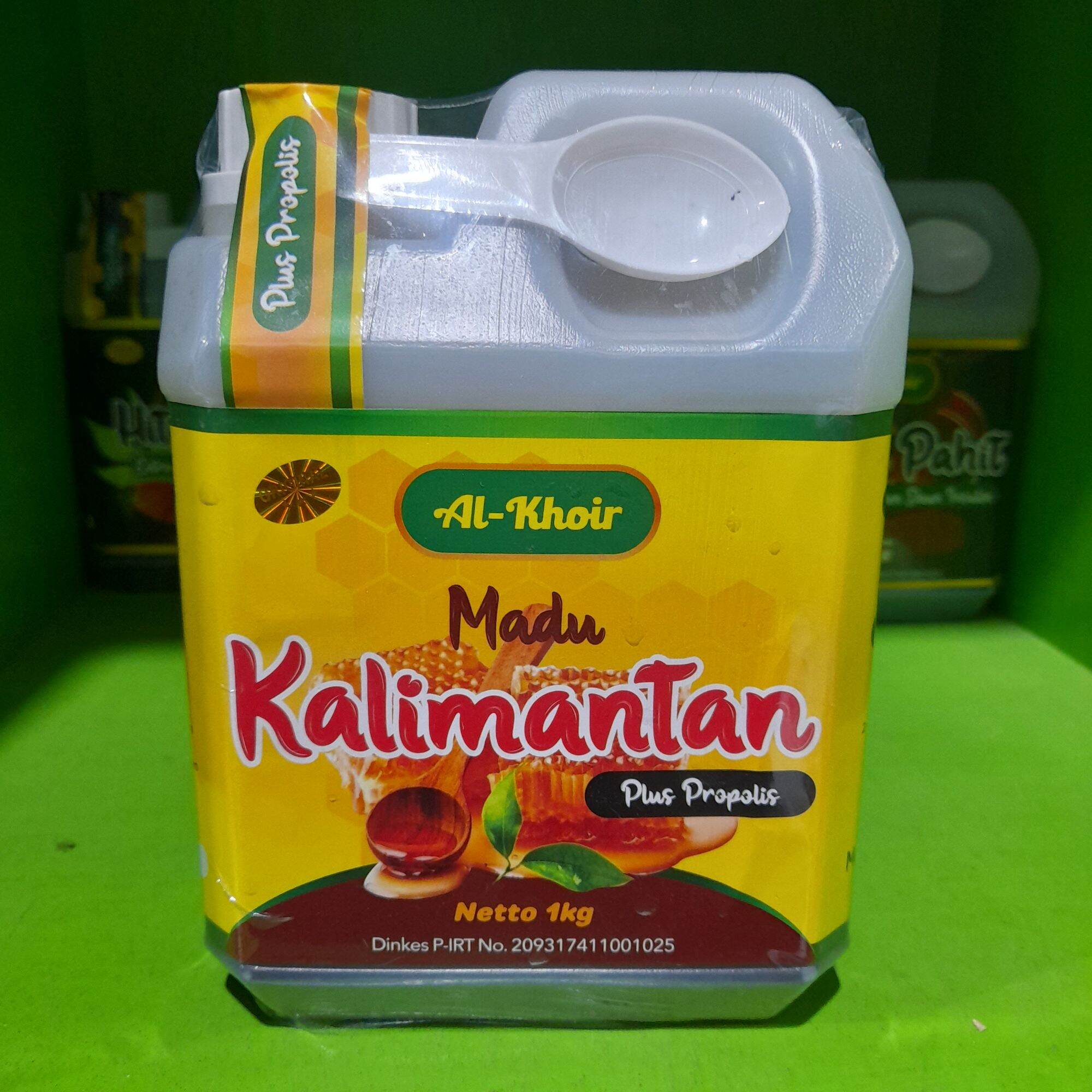 Madu Super Kalimantan AL KHOIR 1 kg Mengandung PROPOLIS, Bee pollen dan ...