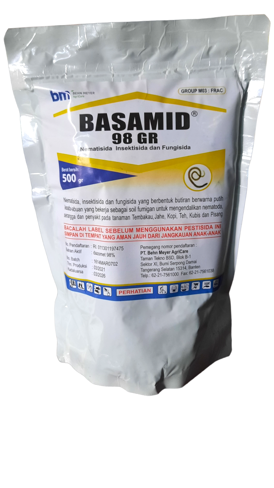 BASAMID 98 GR Nematisida,Insektisida dan Fungisida | Lazada Indonesia