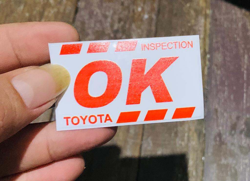 Sticker Toyota OK | Lazada Indonesia